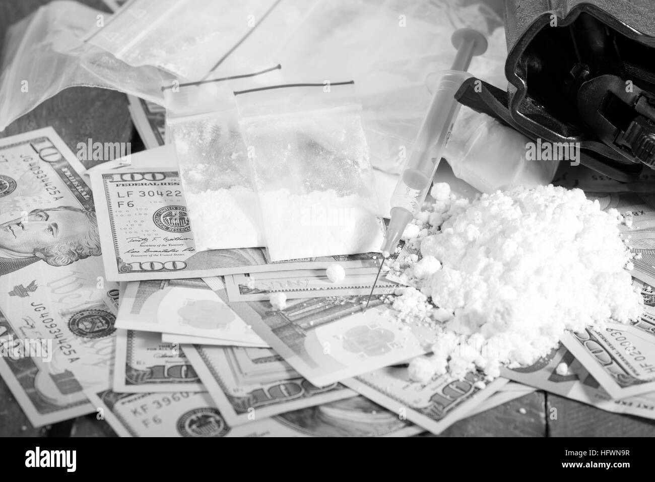 Narcotic drug Black and White Stock Photos & Images - Alamy