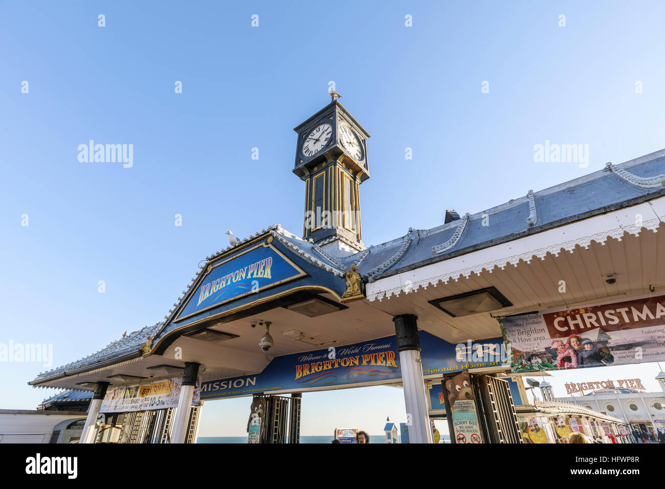 Victorian brighton palace pier hi-res stock photography and images - Alamy