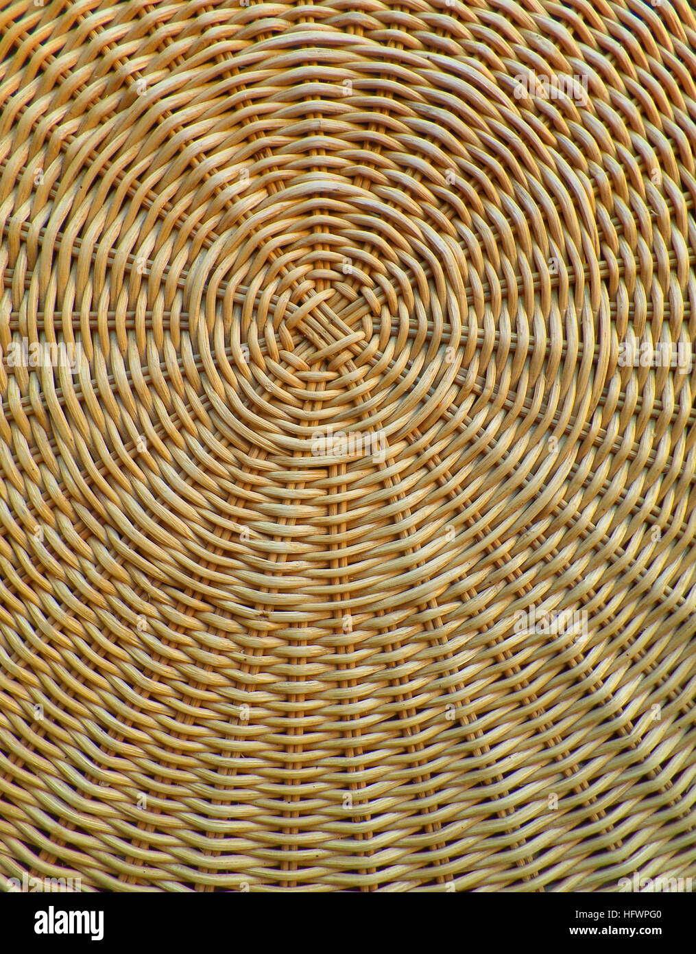 Pattern and Texture of Natural Light Brown Rattan Table Top, Vertical ...