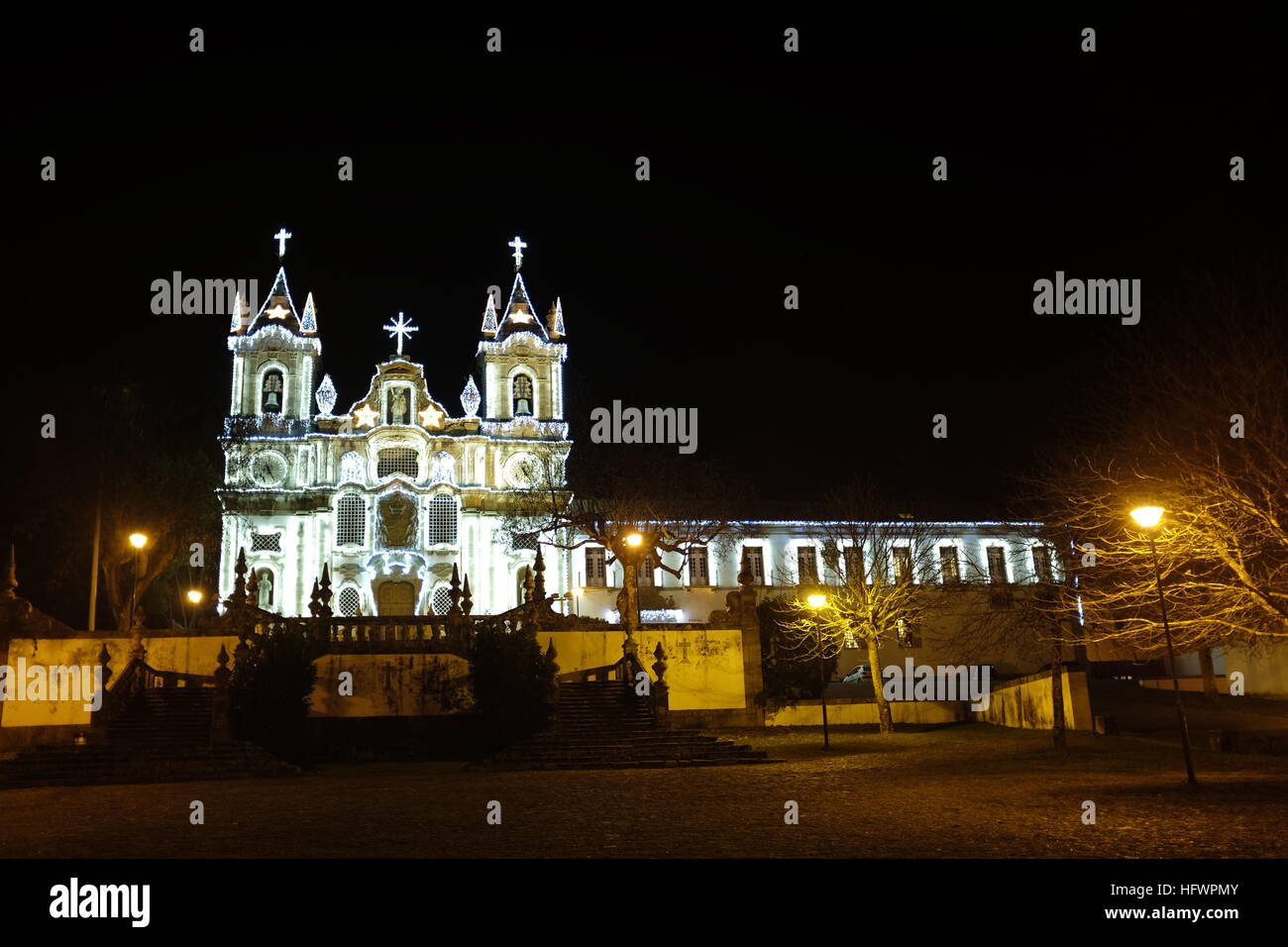 church, cathedral, architecture, religion, night Stock Photo - Alamy