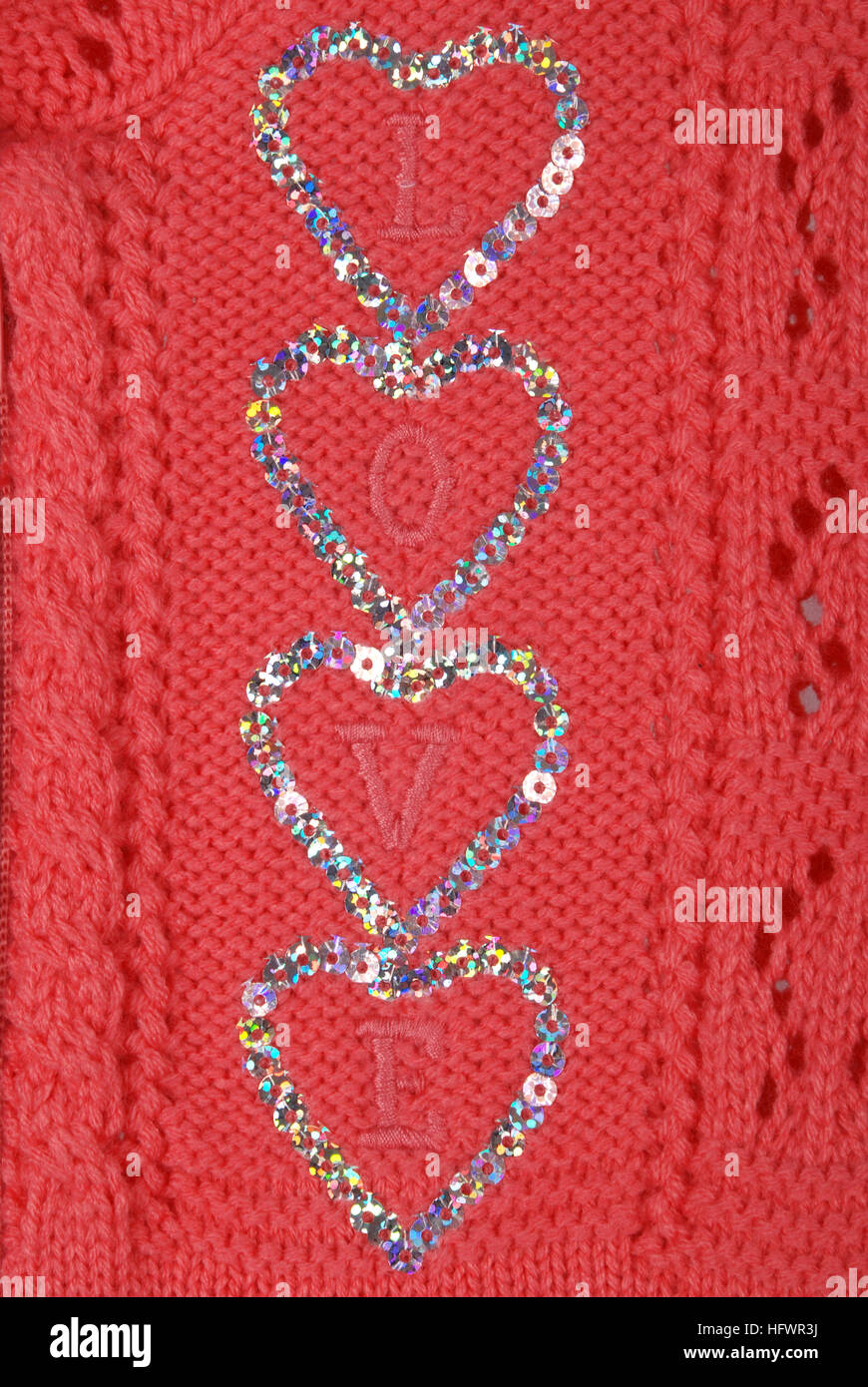 Close-up of knitted wool texture. Abstract love Stock Photo - Alamy