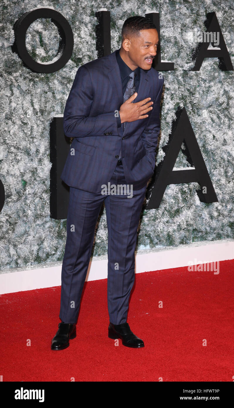 Will Smith attends the Collateral Beauty - UK film premiere at the Vue ...