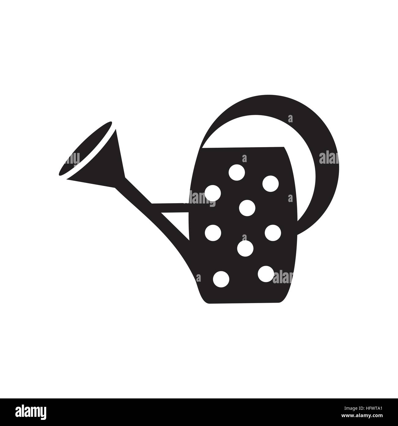 Watering can Stock Vector Images - Alamy