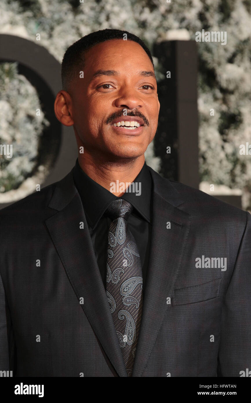 Will Smith attends the Collateral Beauty - UK film premiere at the Vue ...