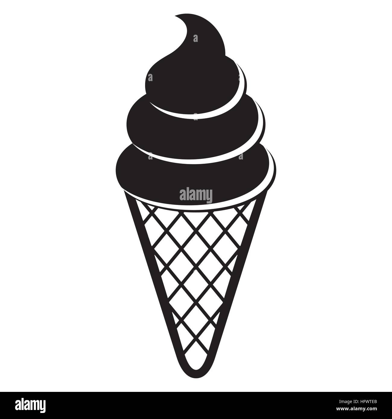 Ice cream icon Stock Vector Image & Art - Alamy
