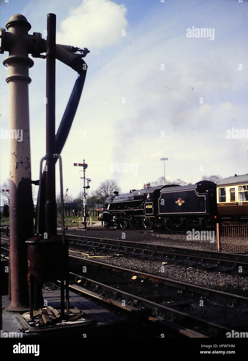 The British Steam Railway Scene Stock Photo - Alamy