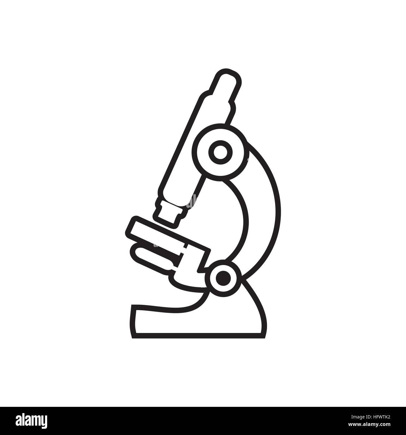 Microscope clipart Cut Out Stock Images & Pictures - Alamy