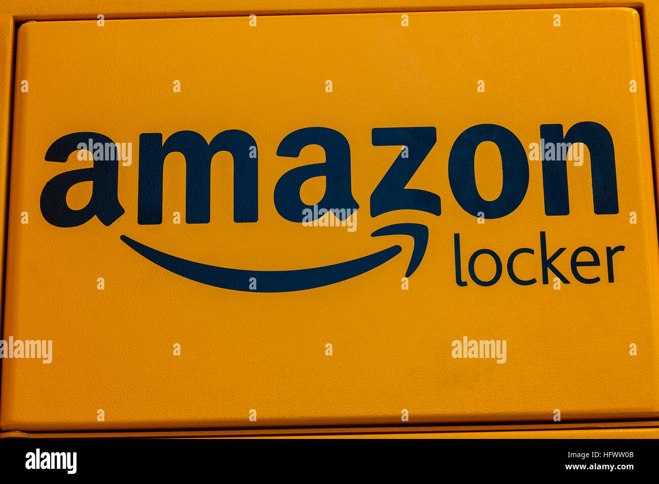 Las Vegas - Circa December 2016: Amazon Locker Location. Amazon Locker ...