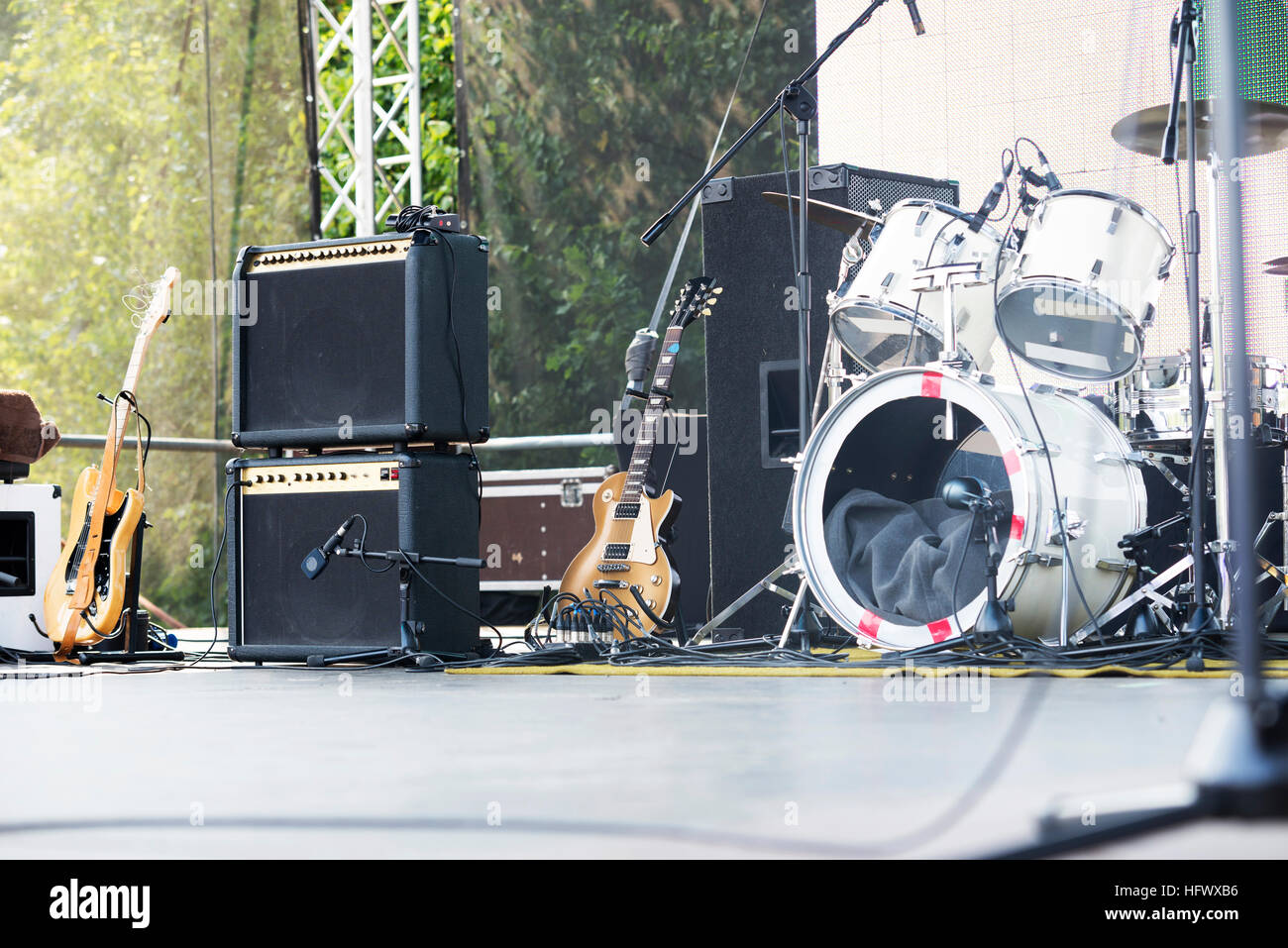 Concert Speakers Setup
