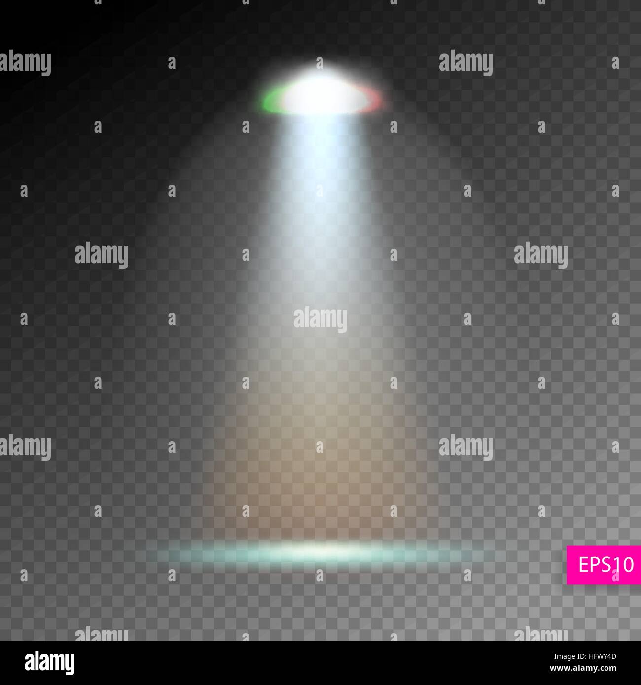 Stage spotlights lighting effects Stock Vector Images - Alamy