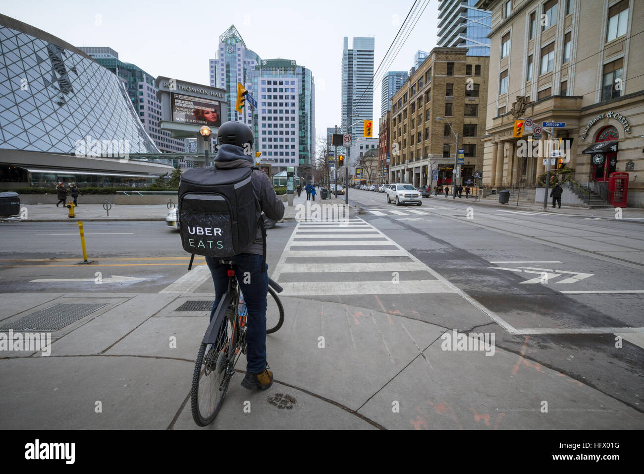 Toronto courier hi-res stock photography and images - Alamy