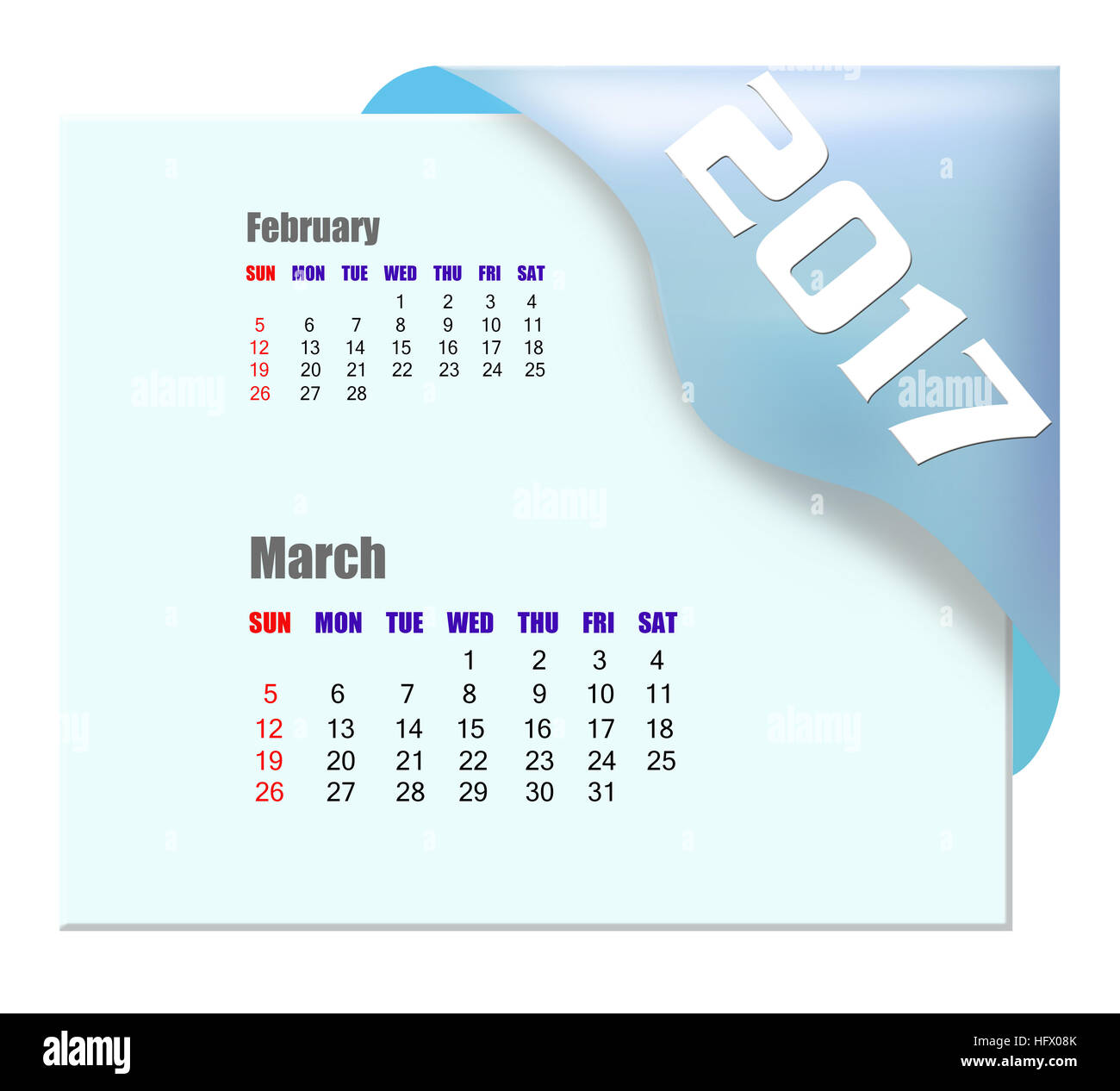 March month calendar hi-res stock photography and images - Alamy