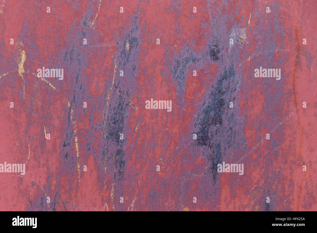 Shot of coloured iron structured background with stains Stock Photo - Alamy