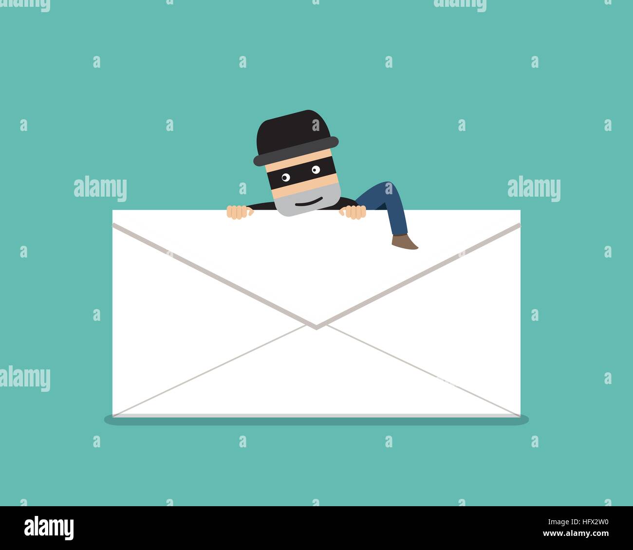 Computer scam cartoon Stock Vector Images - Alamy