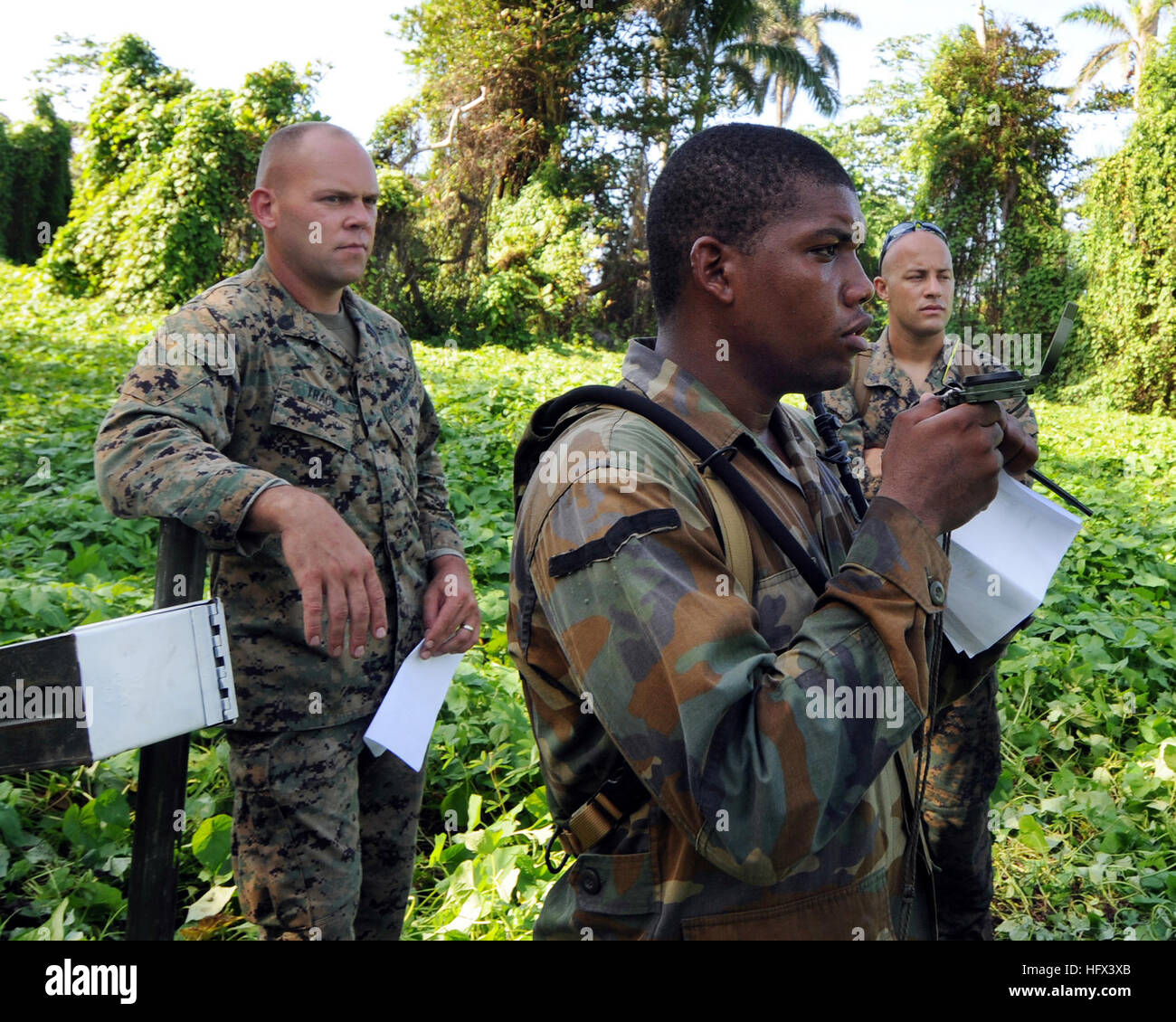 090107-N-9995B-002 PORT ANTONIO, Jamaica (Jan. 7, 2009) Gunnery Sgt ...
