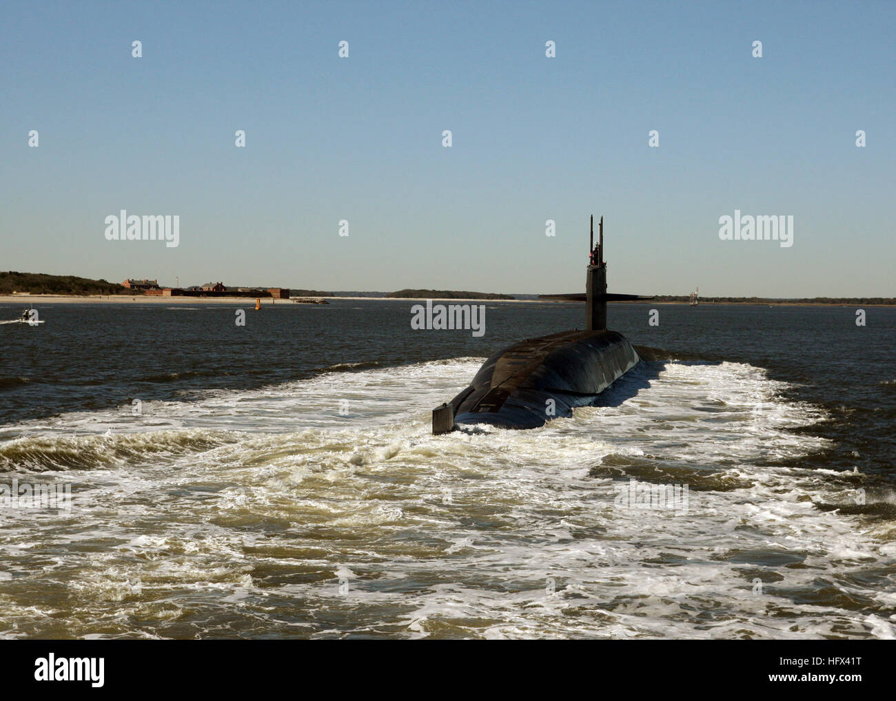 Uss rhode island ssbn 740 hi-res stock photography and images - Alamy