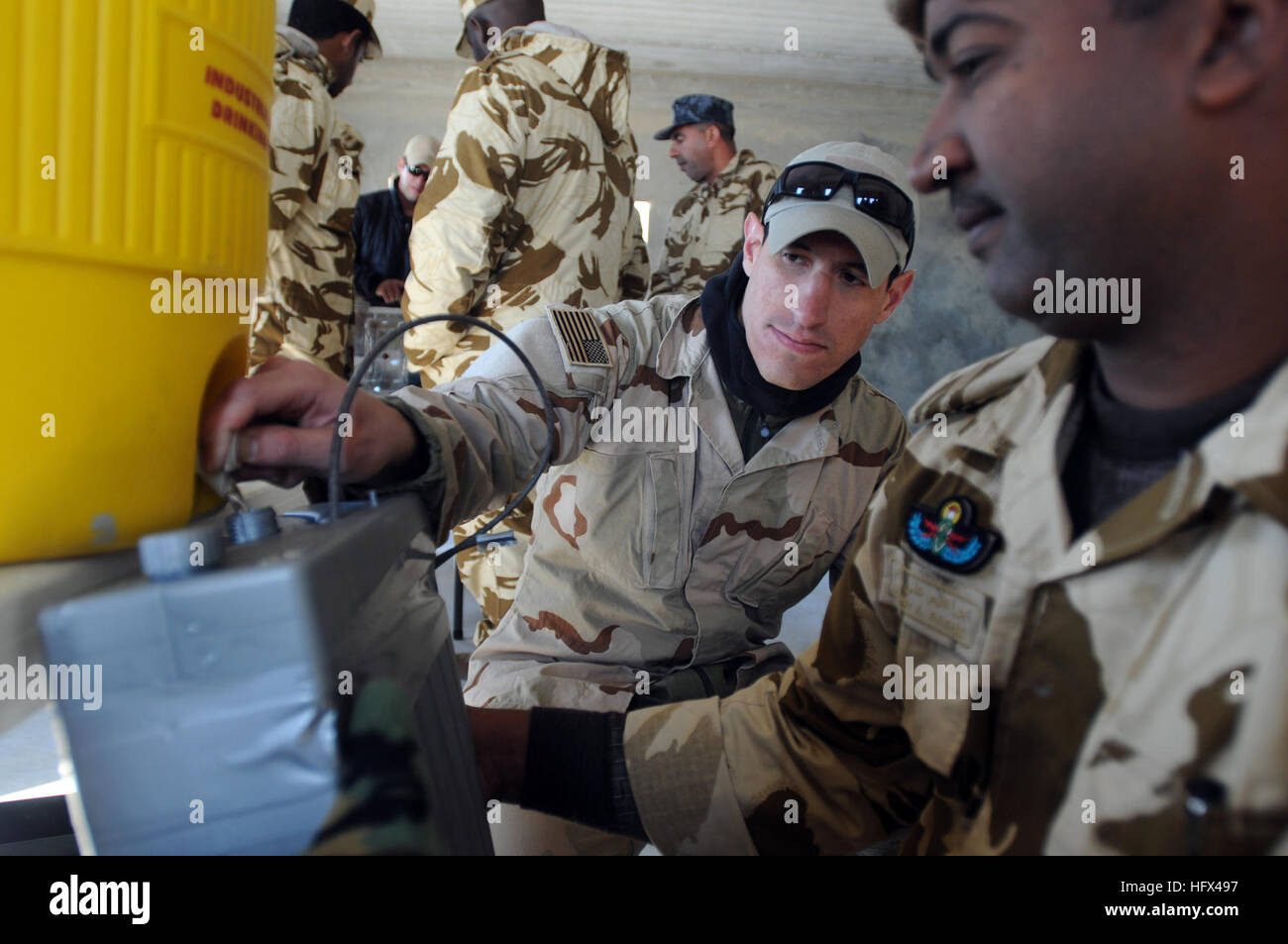 090114-N-8730P-021 BAHRAIN (Jan. 14, 2009) Lt. Nicholas Quihuis ...