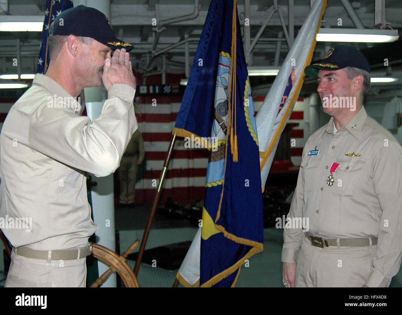 090118-N-6410J-034 PACIFIC OCEAN (Jan. 18, 2009) Newly appointed ...