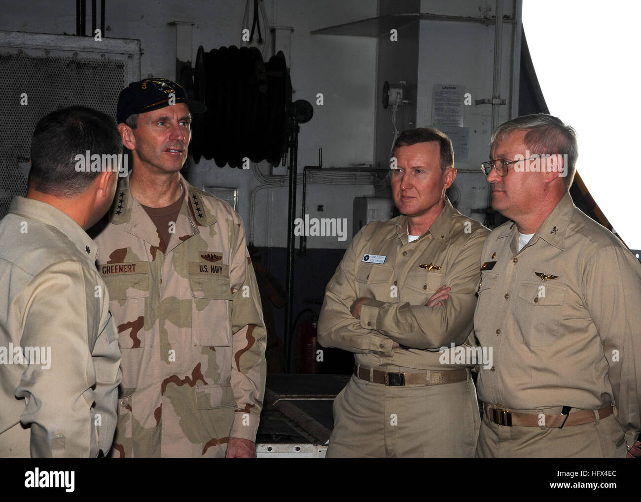 090119-N-7571S-001 GULF OF OMAN (Jan. 19, 2008) Commander, U.S. Fleet ...