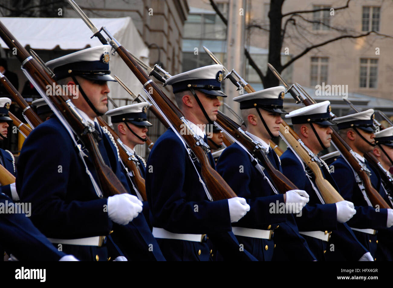 Us coast guard ceremonial guard hi-res stock photography and images - Alamy