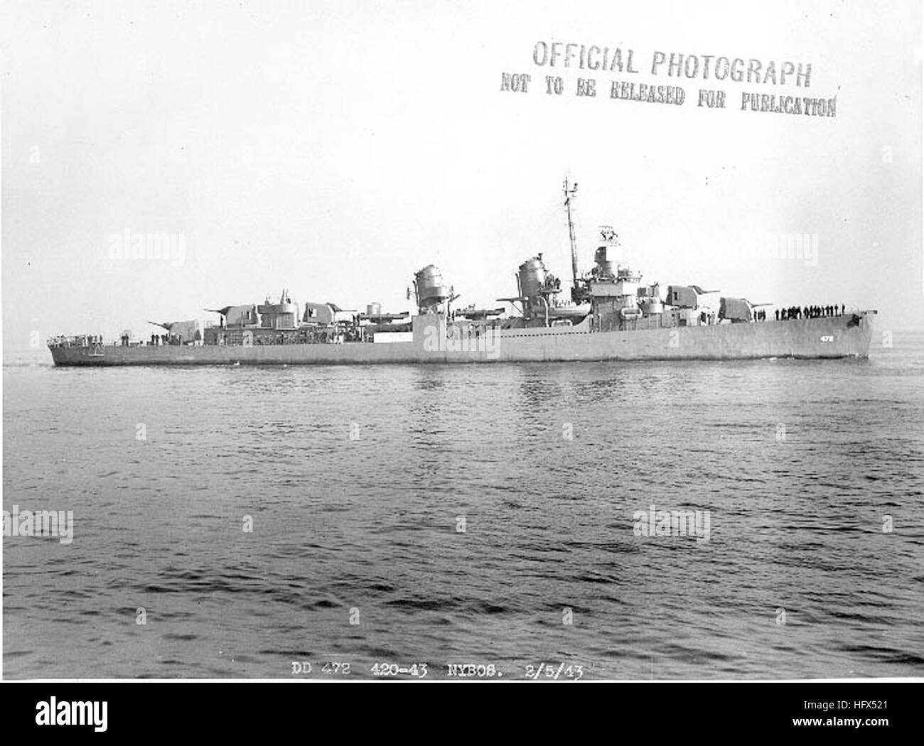 USS Guest (DD-472 Stock Photo - Alamy