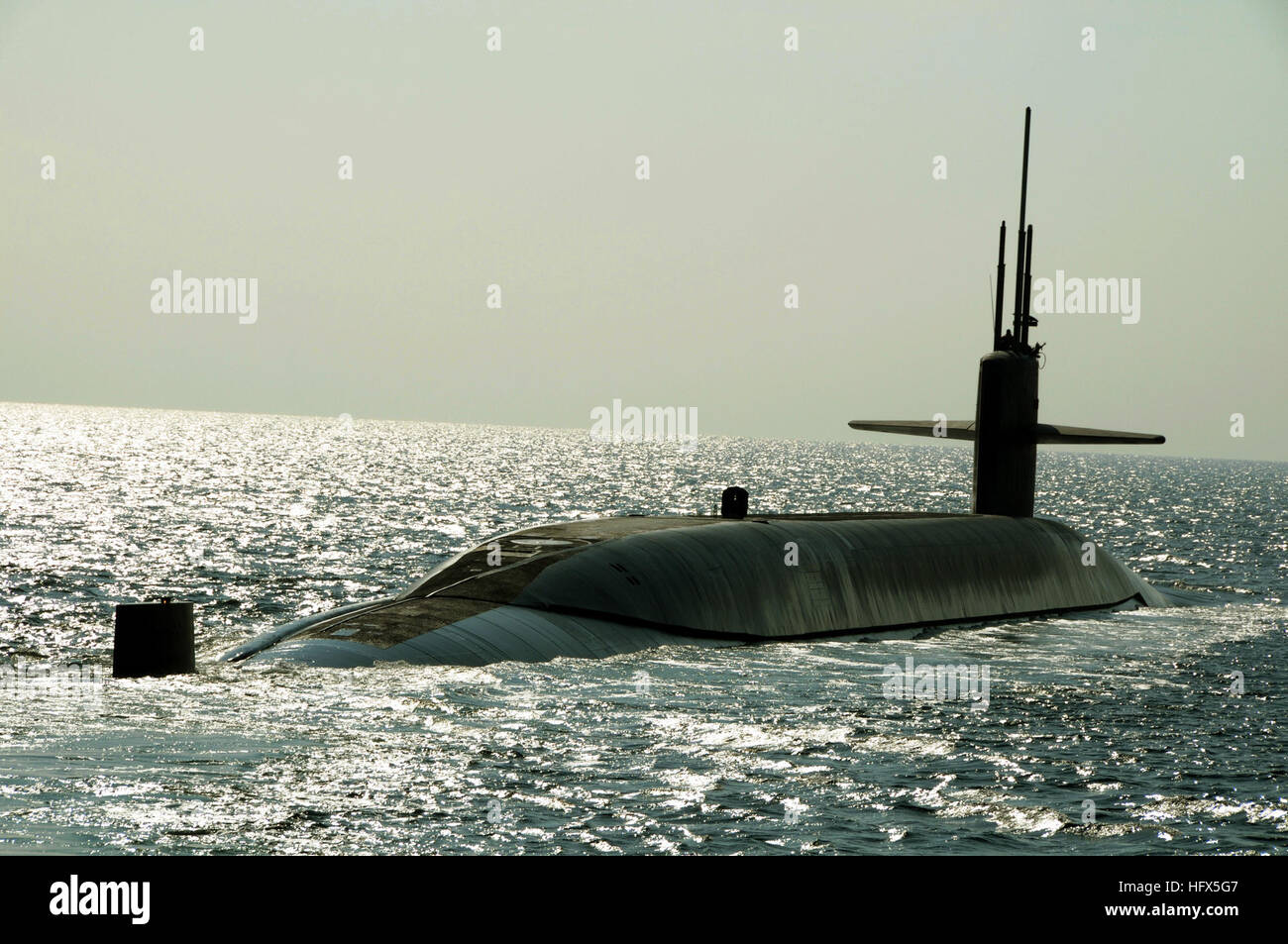 Ballistic missile submarine uss maryland hi-res stock photography and ...