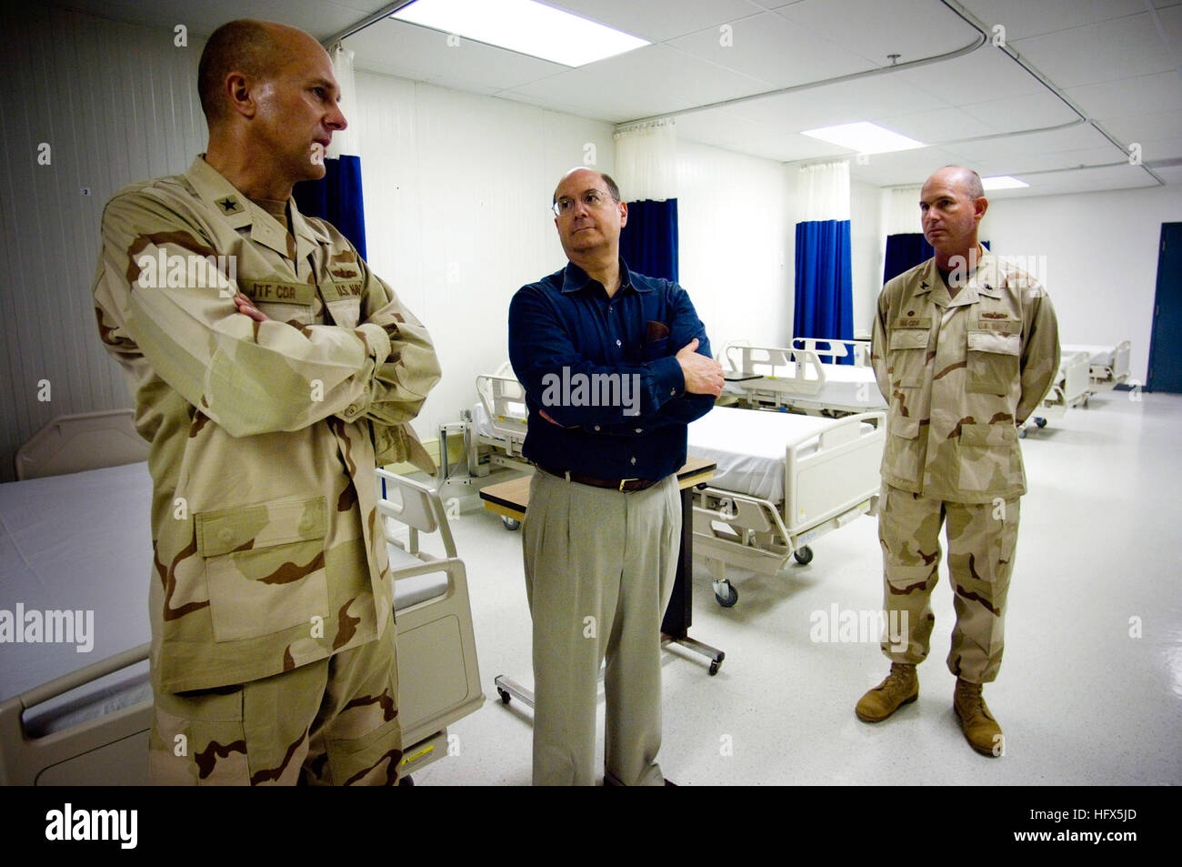 A tour of detainee medical facilities at Joint Task Force Guantanamo is ...