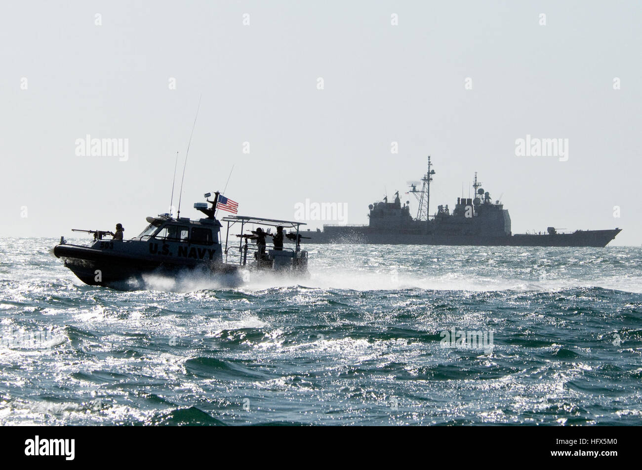 Us navy sea ark security boat hi-res stock photography and images - Alamy