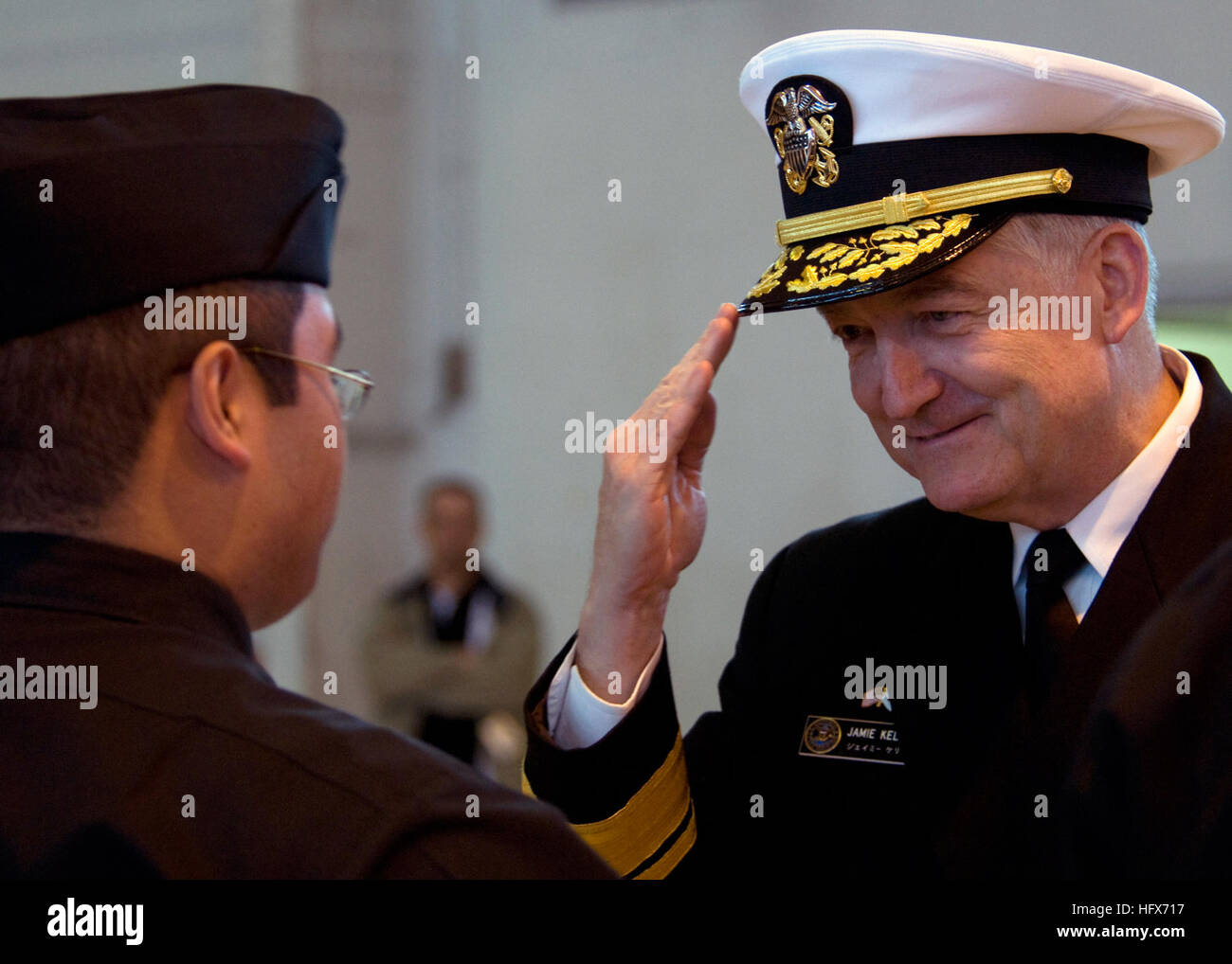 Rear adm james kelly hi-res stock photography and images - Alamy