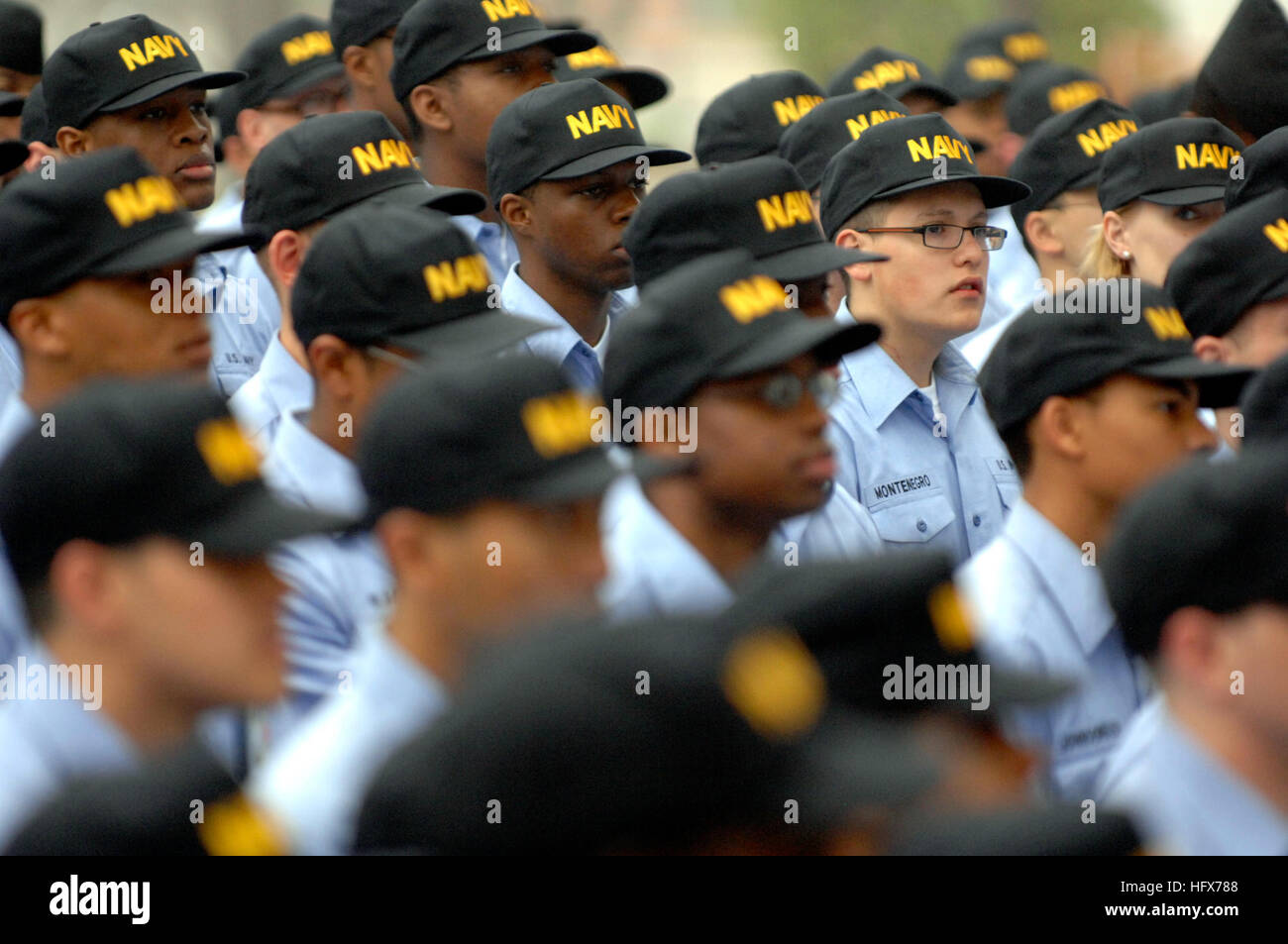 090402-N-9818V-011 MERIDIAN, Miss. (April 2, 2009) Students attending ...