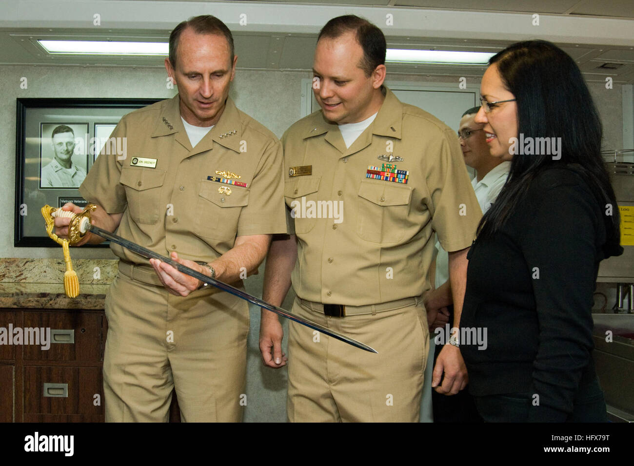 090403-N-6611F-043 NORFOLK (April 3, 2009) Adm. Jonathan W. Greenert ...