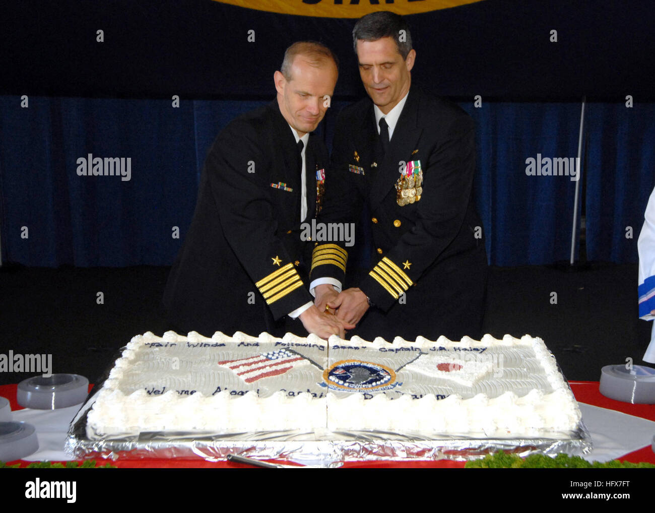 U s navy capt david lausman hi-res stock photography and images - Alamy