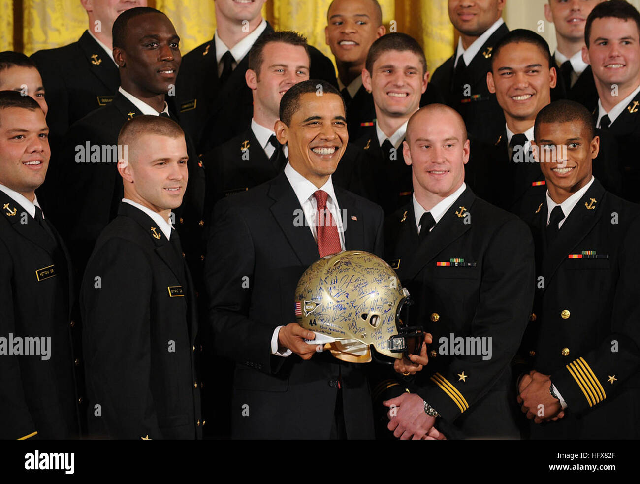 Navy football helmet hi-res stock photography and images - Alamy