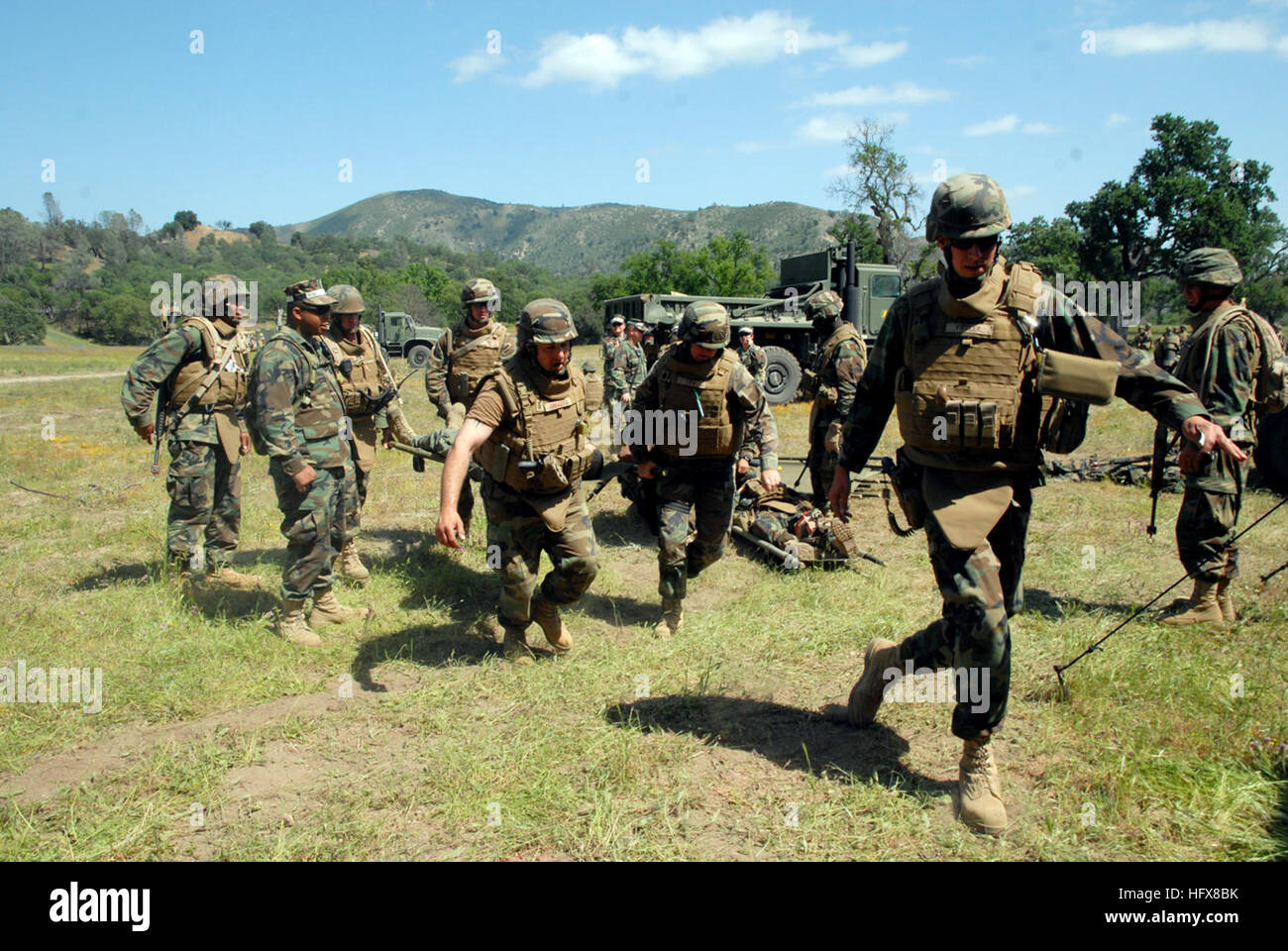 Naval Mobile Construction Battalion 3 directs Alfa Company to Battalion ...