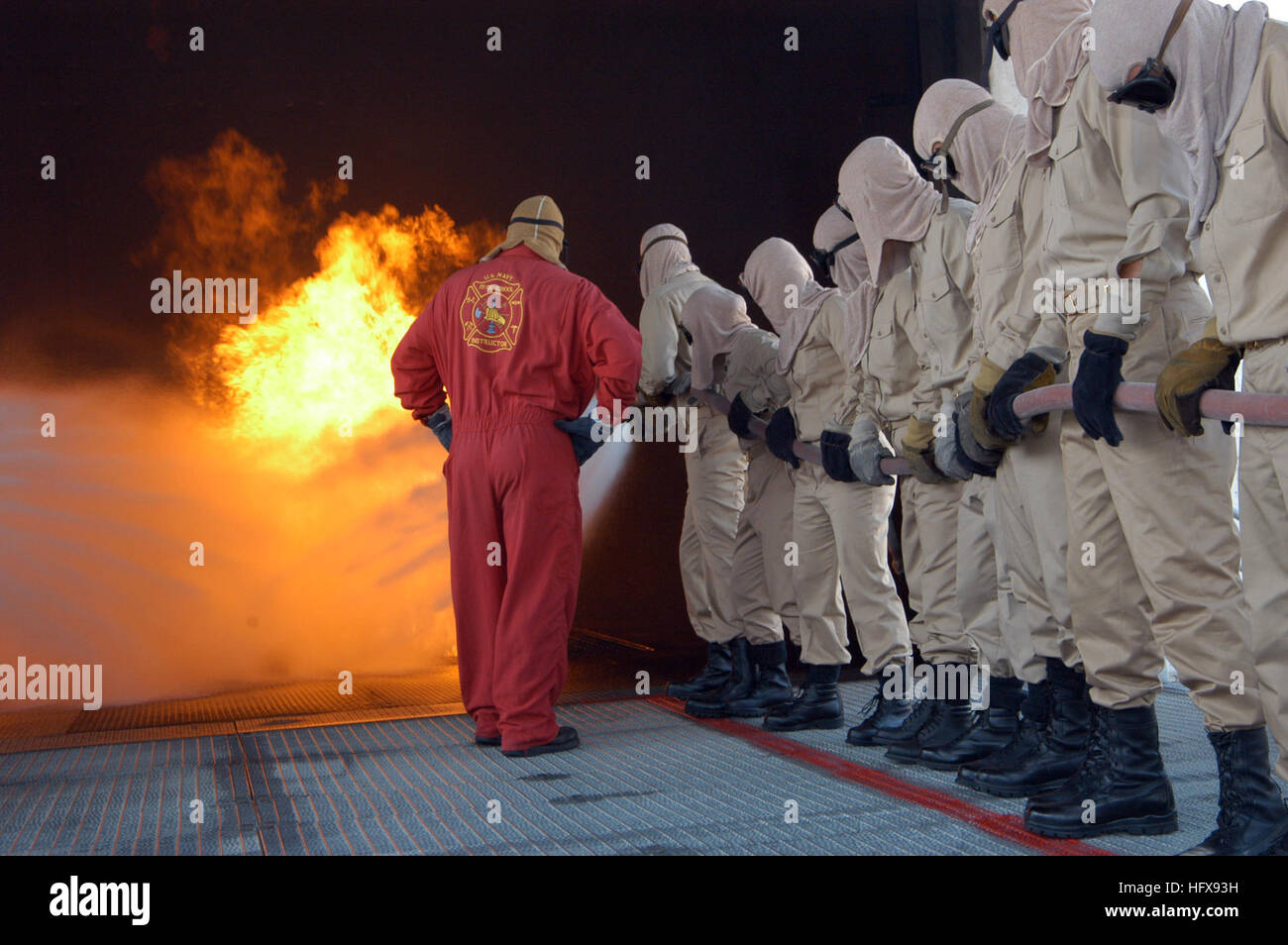 Fire fighting ship water spray hi-res stock photography and images - Alamy
