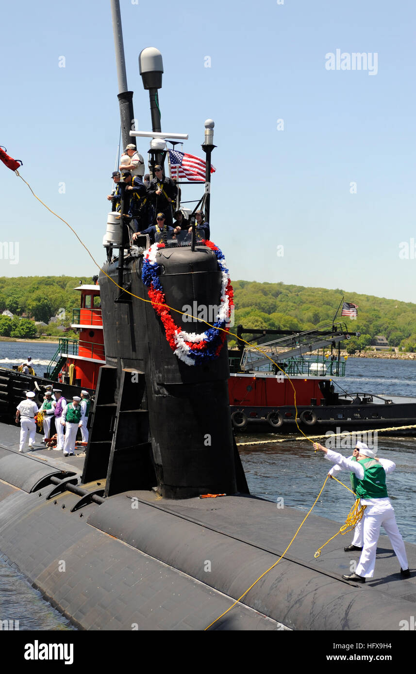 Attack submarine uss hartford hi-res stock photography and images - Alamy