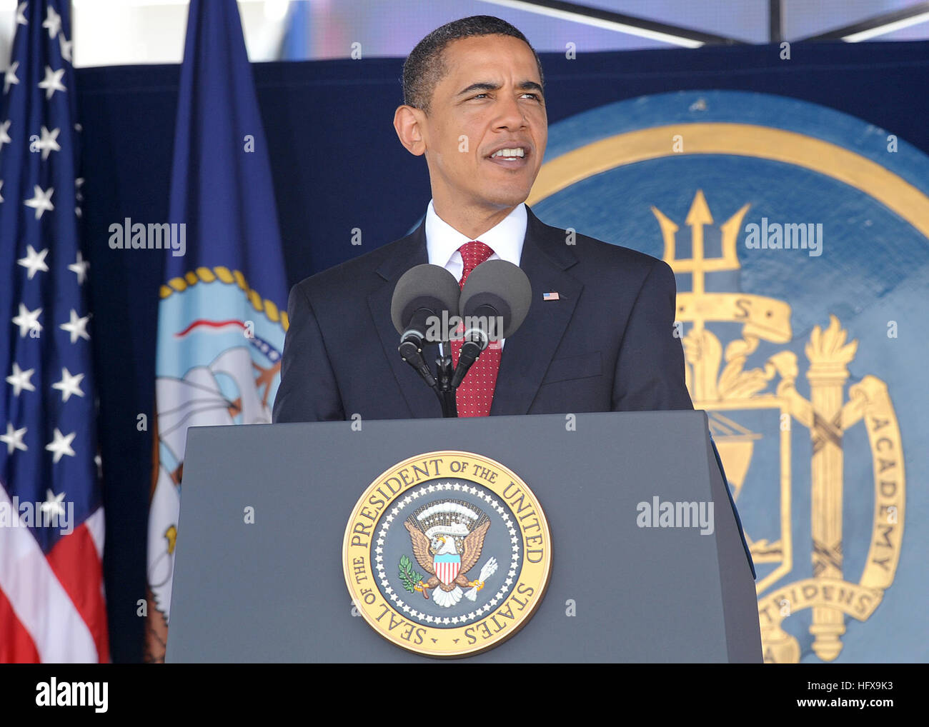 090522-N-1026O-001 ANNAPOLIS, Md. (May 22, 2009) U.S. President Barack ...