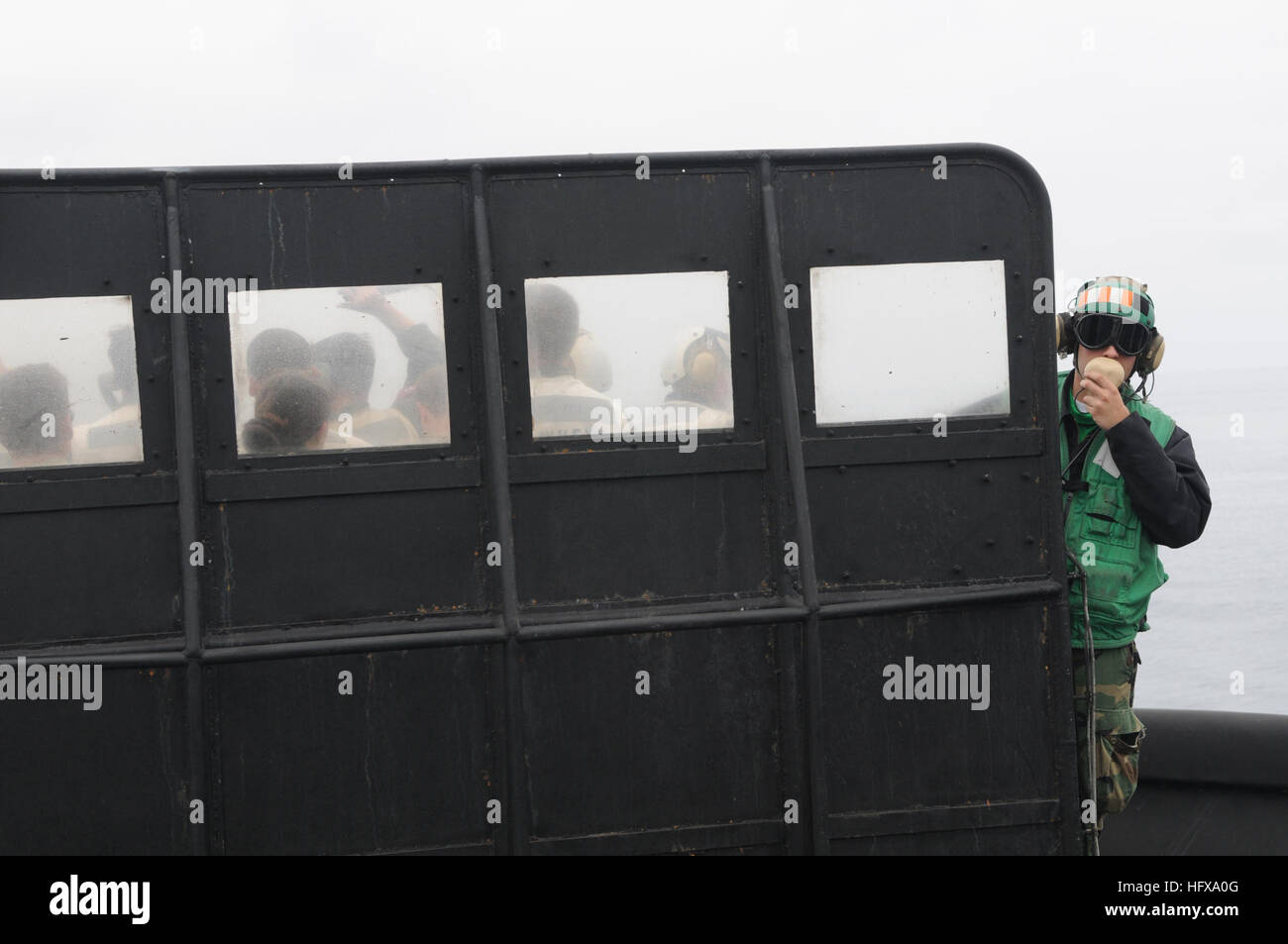 Landing signal officer platform hi-res stock photography and images - Alamy
