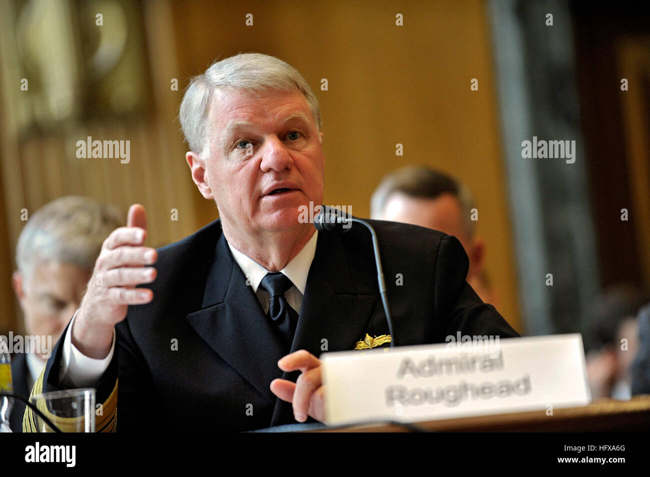 The Chief of Naval Operations testified before the Senate ...