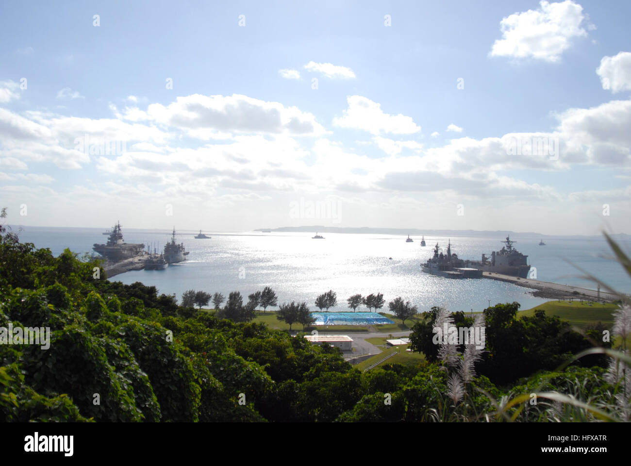 White beach naval installation hi-res stock photography and images - Alamy