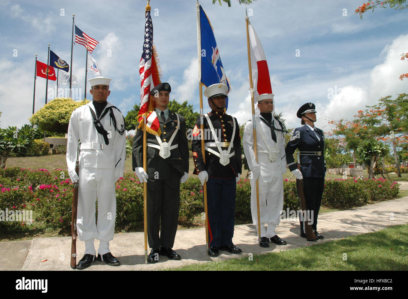 Military Color Guard Clip Art