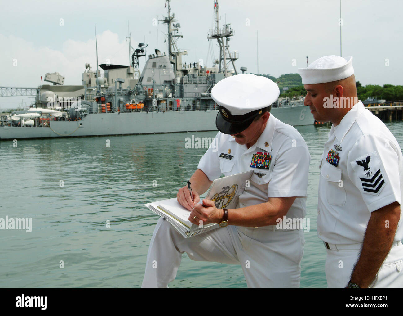 Master chief petty officer of the navy terry scott hi-res stock ...