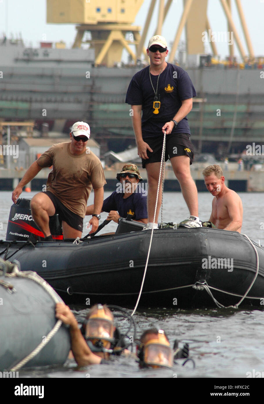 Cerberus swimmer detection system hi-res stock photography and images ...