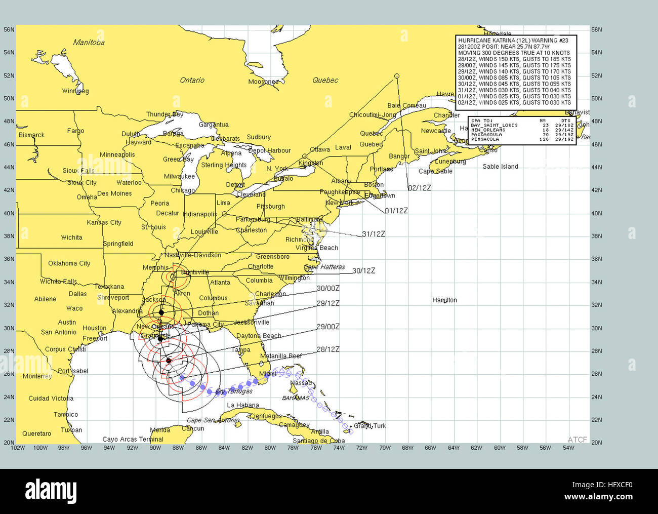 Hurricane andrew south florida hi-res stock photography and images - Alamy