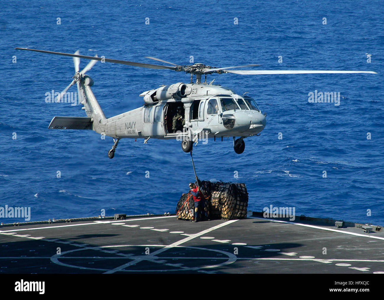 060901-N-1598C-061 Mediterranean Sea (Sept. 1, 2006) Ð A MH-60S ...