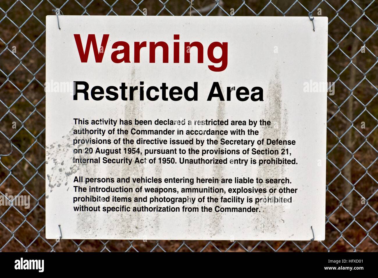Warning US ARMY Restricted Area Sign Government Military, 40% OFF