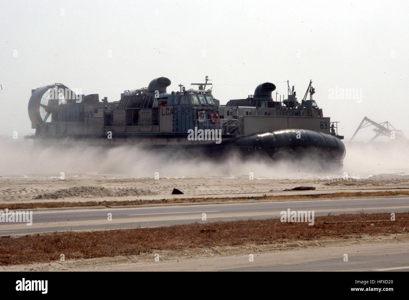 050904-N-7638K-013 Biloxi, Miss. (Sept. 4, 2005) – A Landing Craft, Air ...