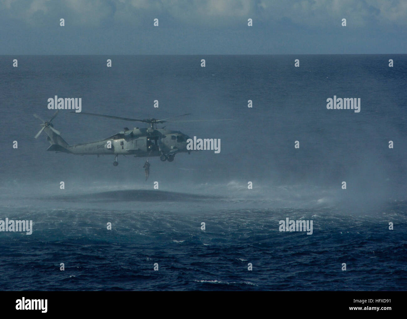 050908-N-8163B-001 Atlantic Ocean (Sept. 8, 2005) Ð A member assigned ...