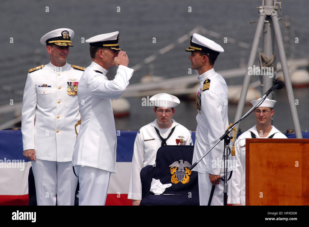 050910-N-1693W-152 Yokosuka, Japan (Sept. 10, 2005) - Capt. Jeffrey ...
