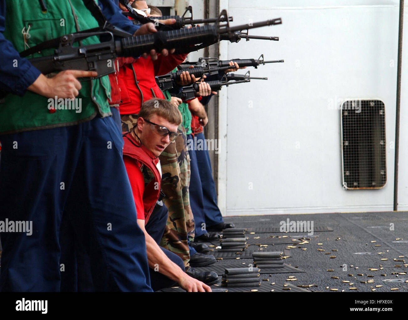 Armed with m 16 rifles hi-res stock photography and images - Alamy
